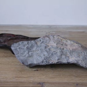 China Natural Stone Mountain Stones Bonsai Suiseki Lingbi Stone 灵璧石 ...