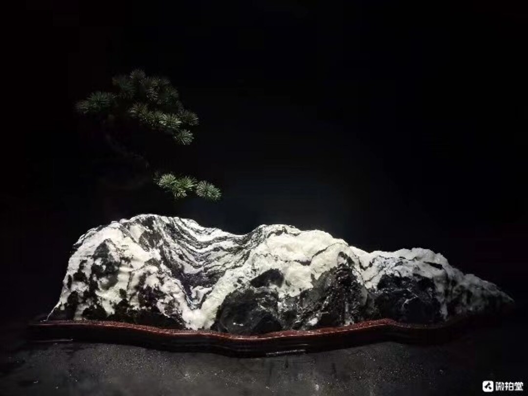 China Natural Stone Mountain Stones Bonsai Suiseki Xuan Stone 宣石 031001 ...