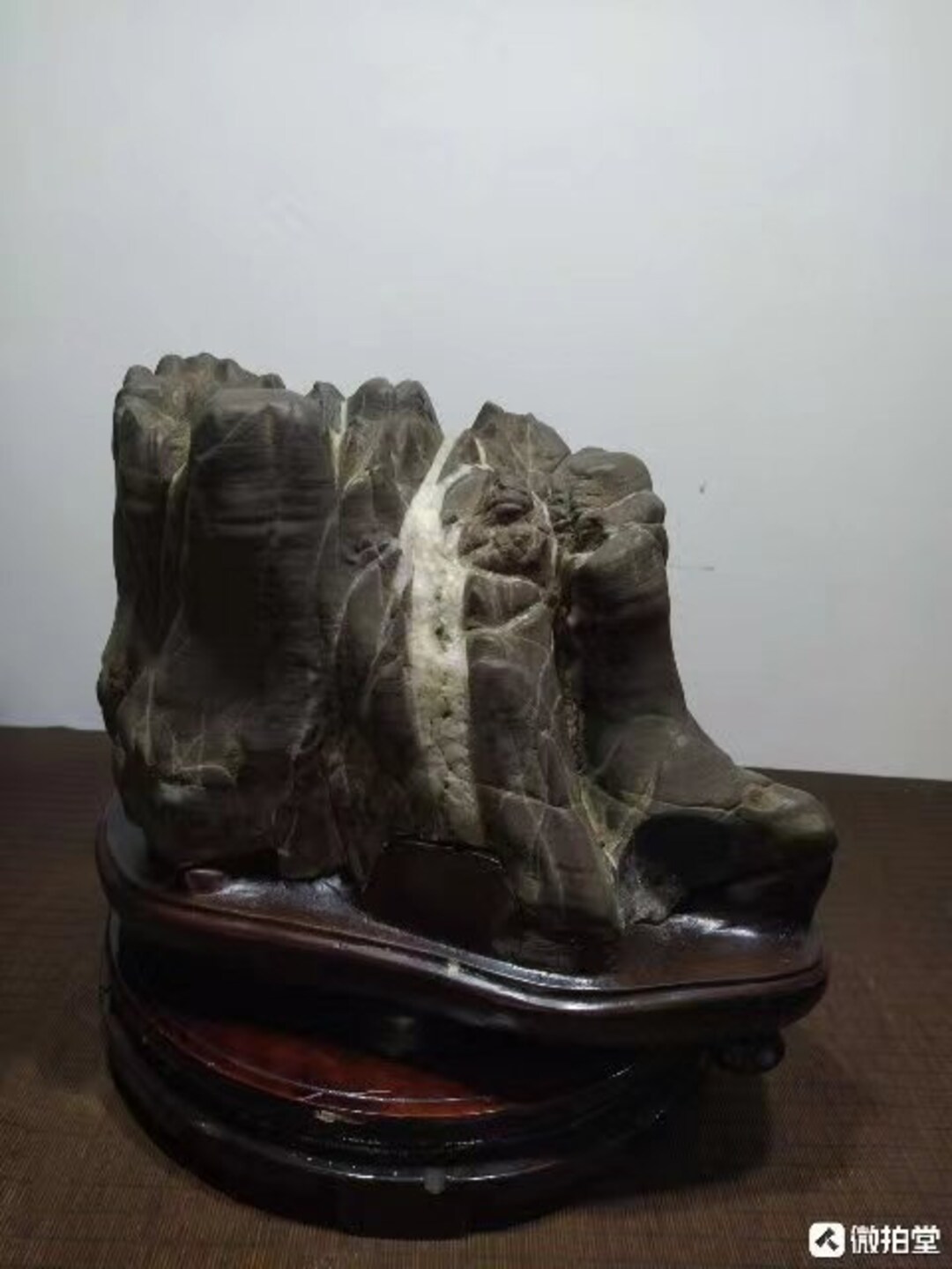 China Natural Stone Mountain Stones Bonsai Suiseki Guizhou Panjiang ...