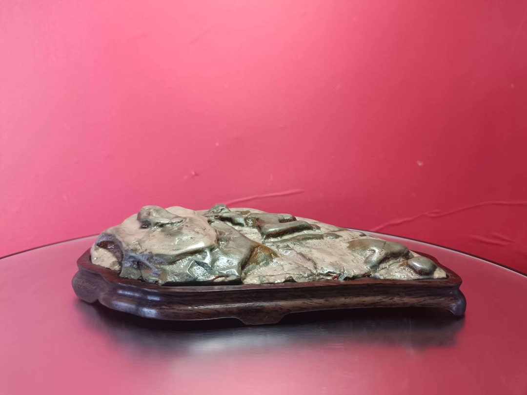 China Natural Stone Mountain Stones Bonsai Suiseki Nine Dragons Wall ...