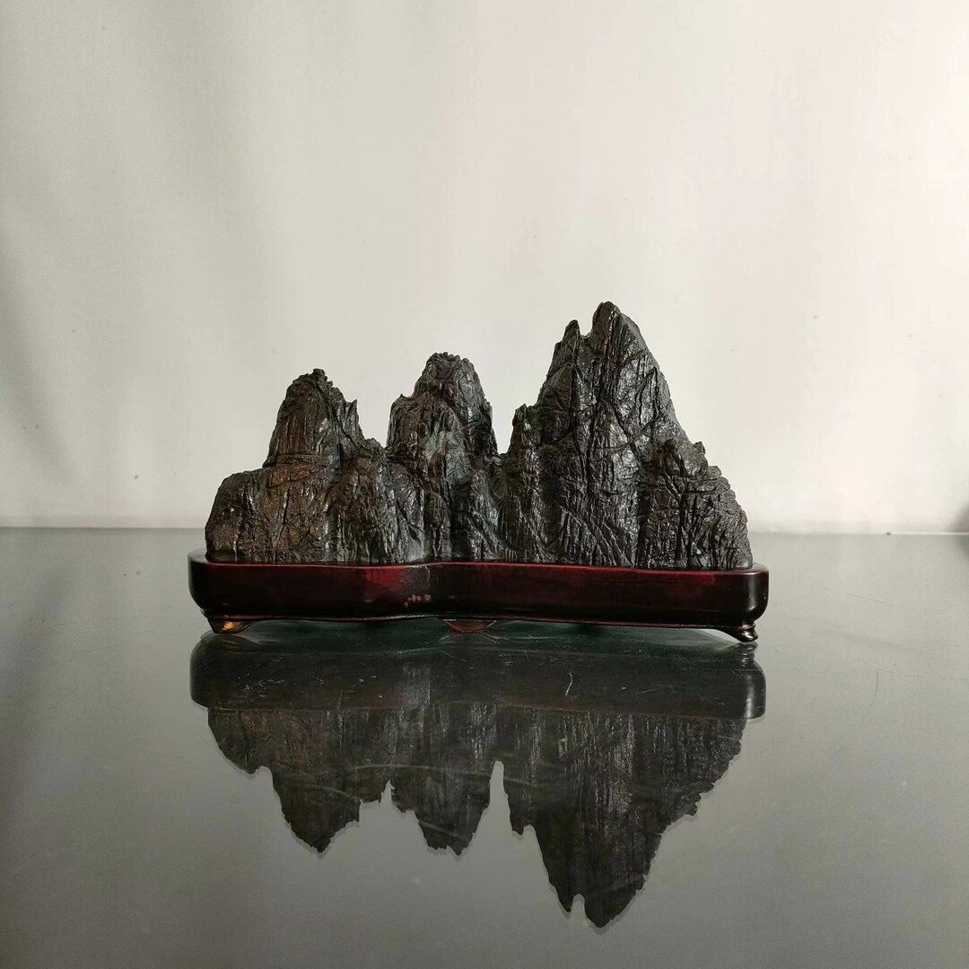 China Natural Stone Mountain Stones Bonsai Suiseki Lingbi Stone 070101 ...