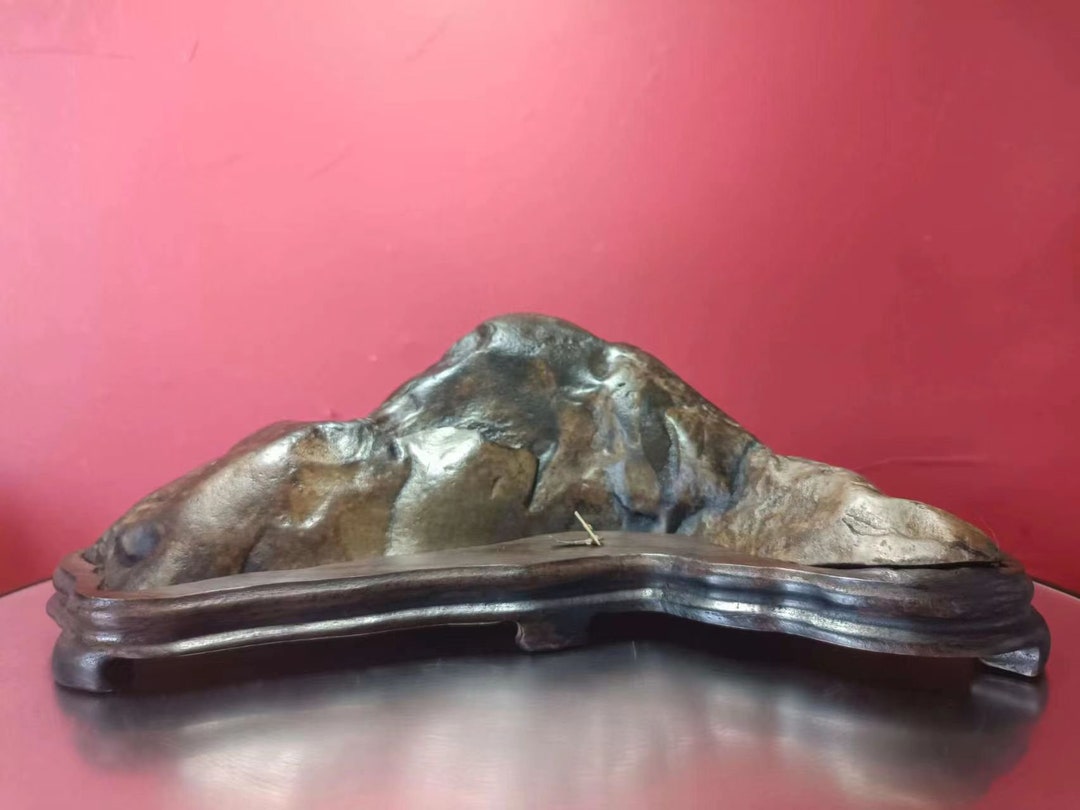 China Natural Stone Mountain Stones Bonsai Suiseki Nine Dragons Wall ...