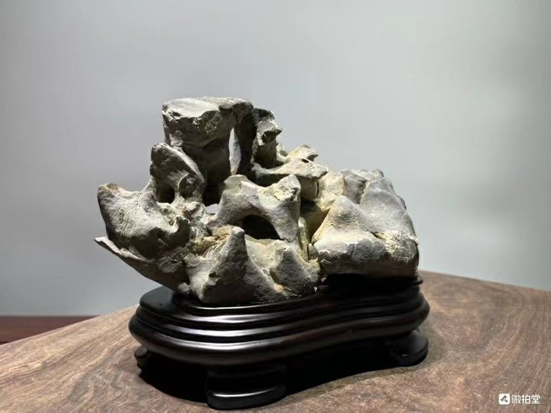 China Natural Stone Mountain Stones Bonsai Suiseki Taihu Stone 太湖石 ...