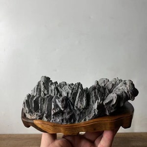 China Natural Stone Mountain Stones Bonsai Suiseki Lingbi Stone 062208 ...