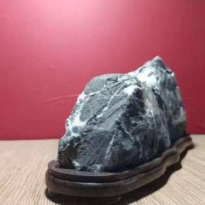 China Natural Stone Mountain Stones Bonsai Suiseki Xuan Stone 宣石 110101 ...