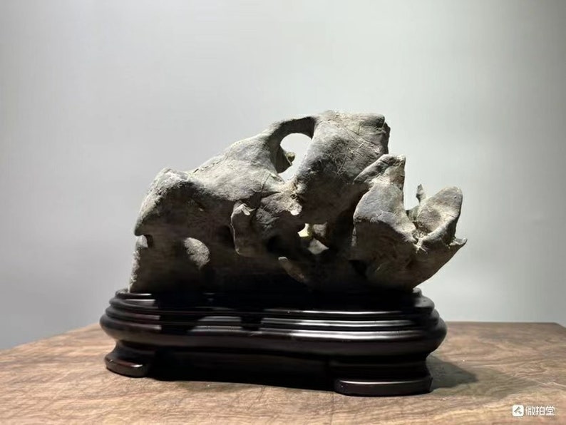 China Natural Stone Mountain Stones Bonsai Suiseki Taihu Stone 太湖石 ...