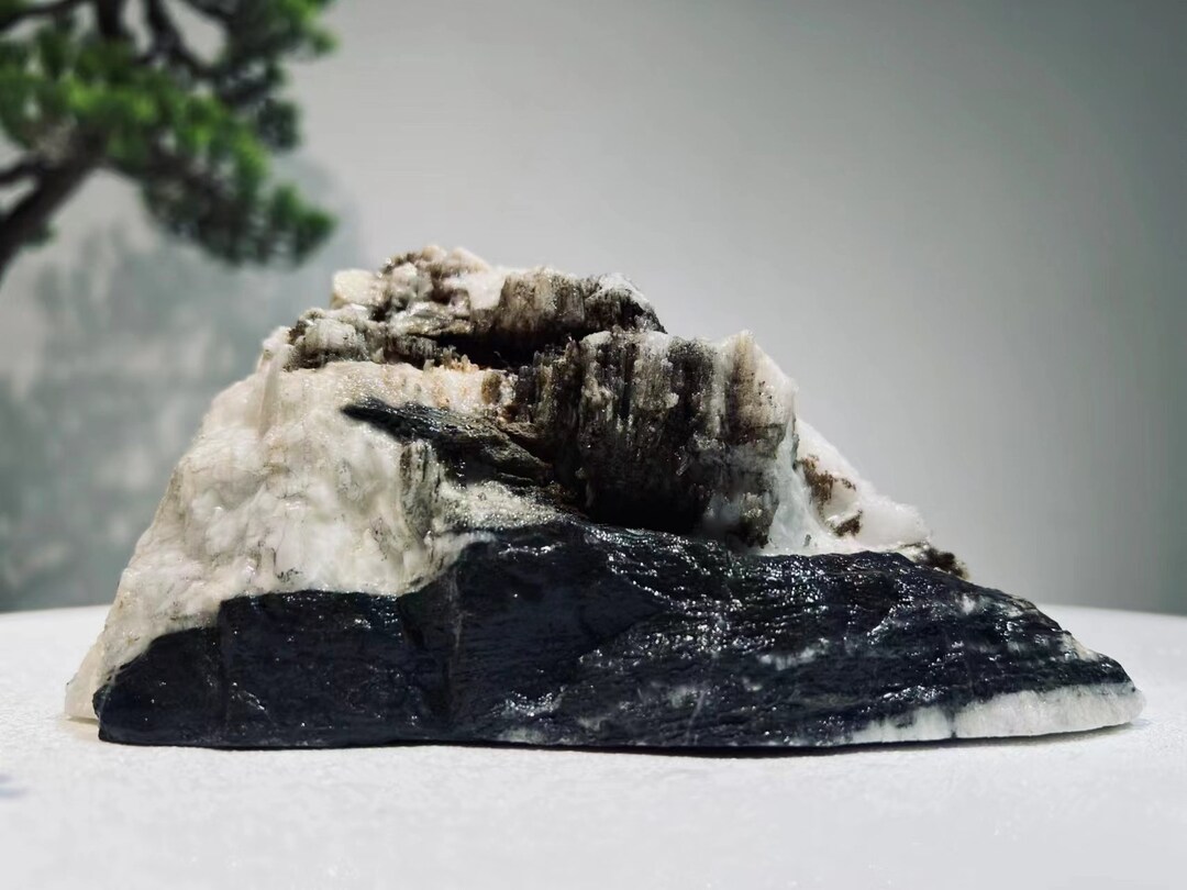 China Natural Stone Mountain Stones Bonsai Suiseki Xuan Stone 宣石 020403 ...