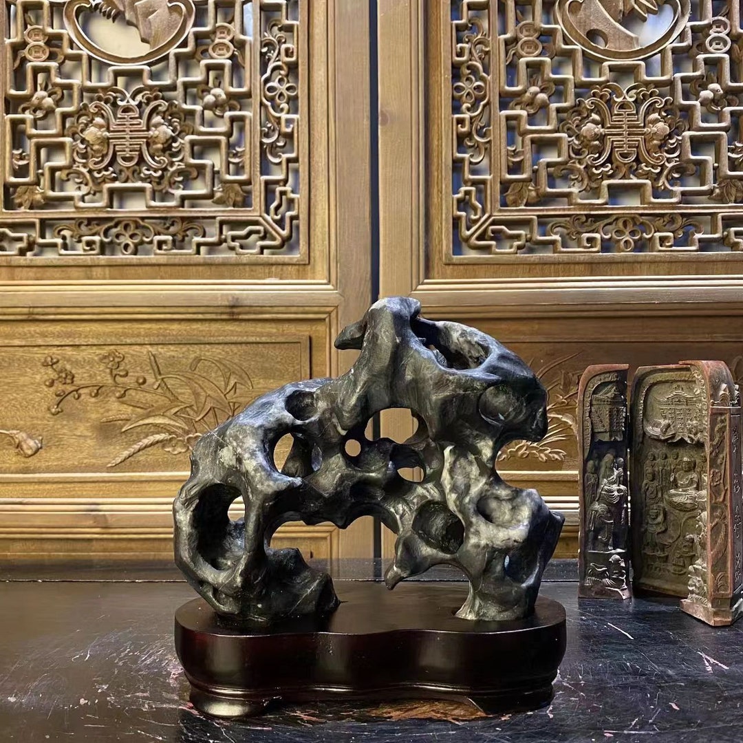 China Natural Stone Mountain Stones Bonsai Suiseki Taihu Stone - Etsy