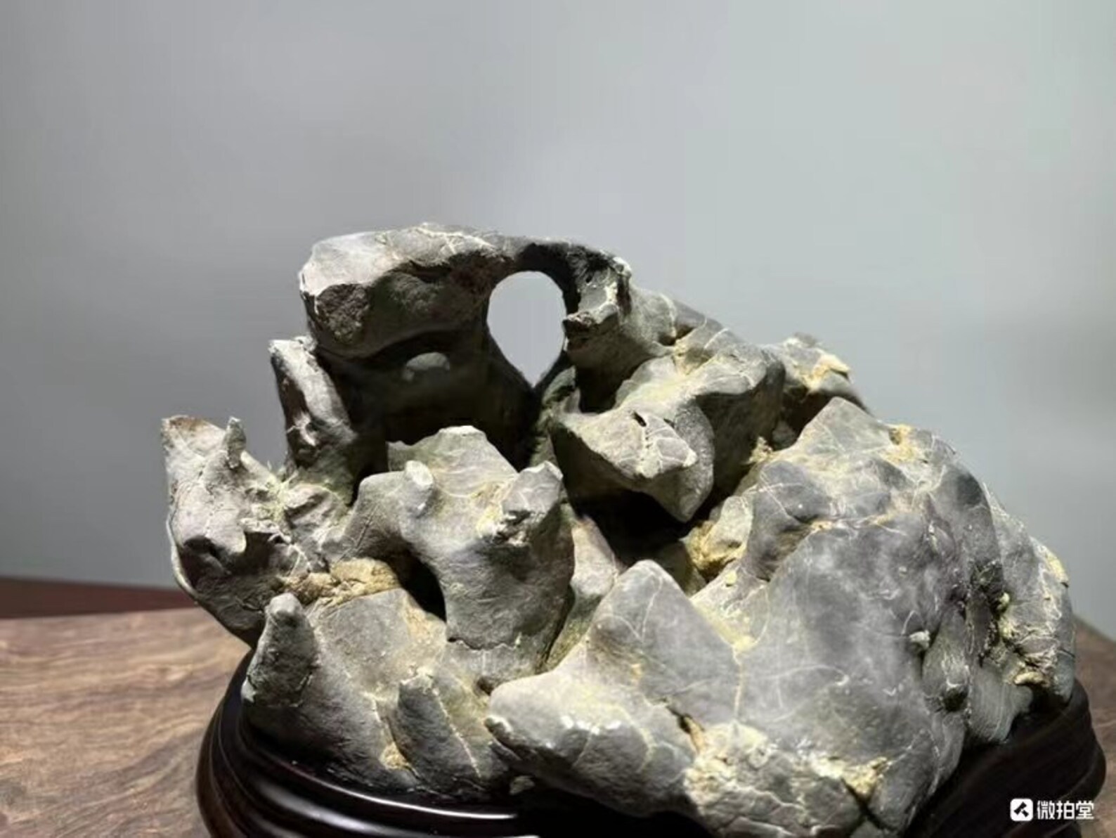 China Natural Stone Mountain Stones Bonsai Suiseki Taihu Stone 太湖石 ...