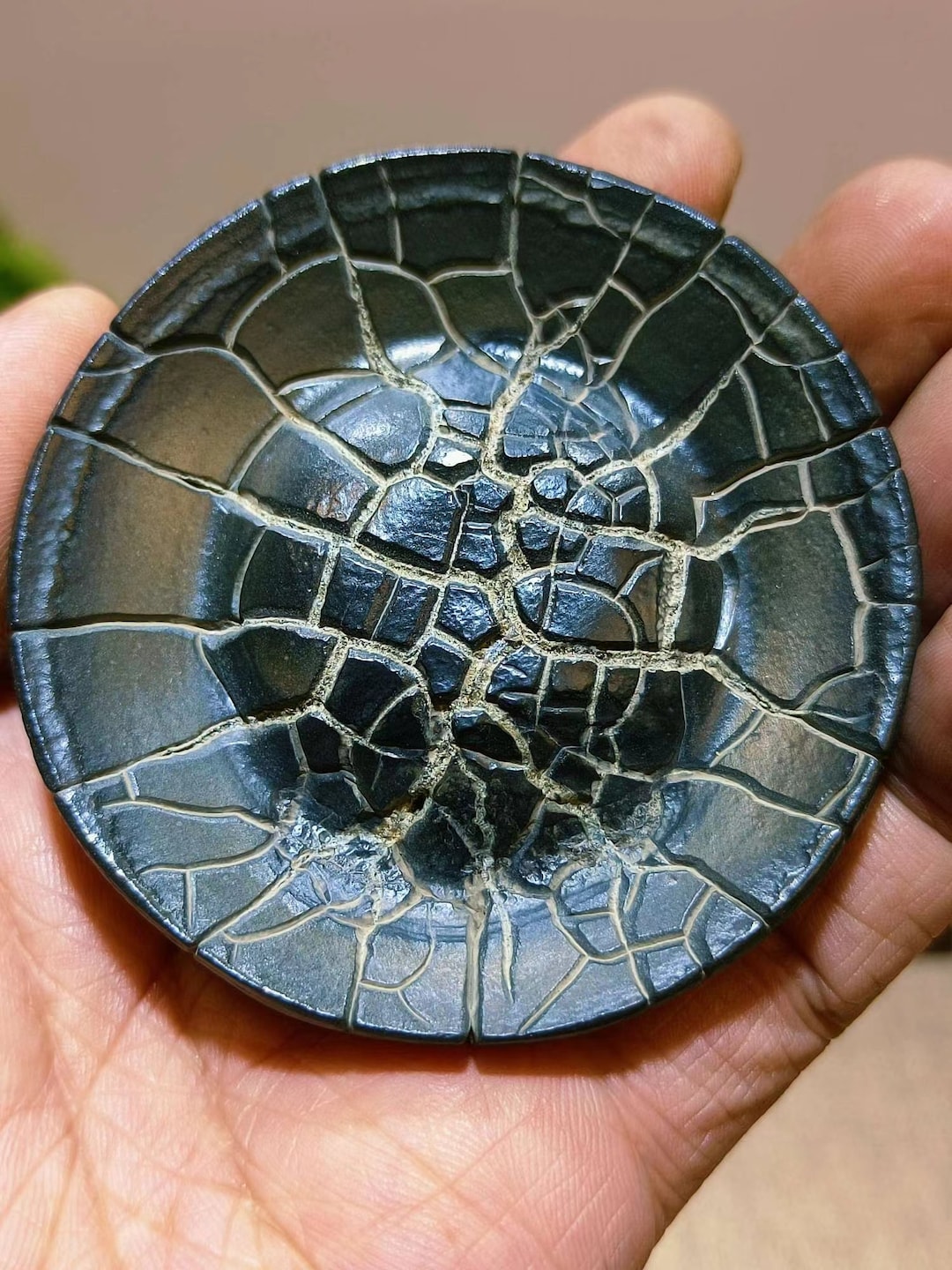 China Natural Stone "tortoise Back Pattern" Stone Moire Stone 053002 - Etsy