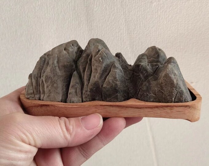 China Natural Stone Mountain Stones Bonsai Suiseki Lingbi Stone 011106 ...