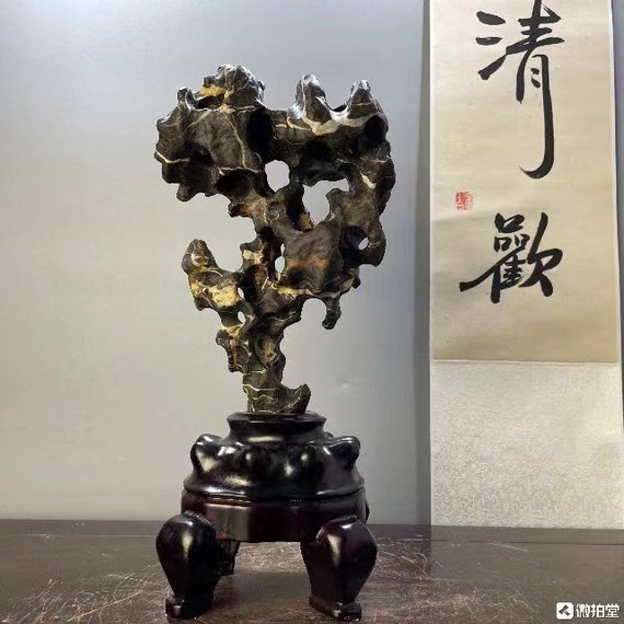 China Natural Stone Mountain Stones Bonsai Suiseki Taihu Stone - Etsy