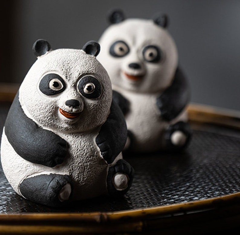 Chinese Yixing Zisha Pottery Tea Pet:panda - Etsy