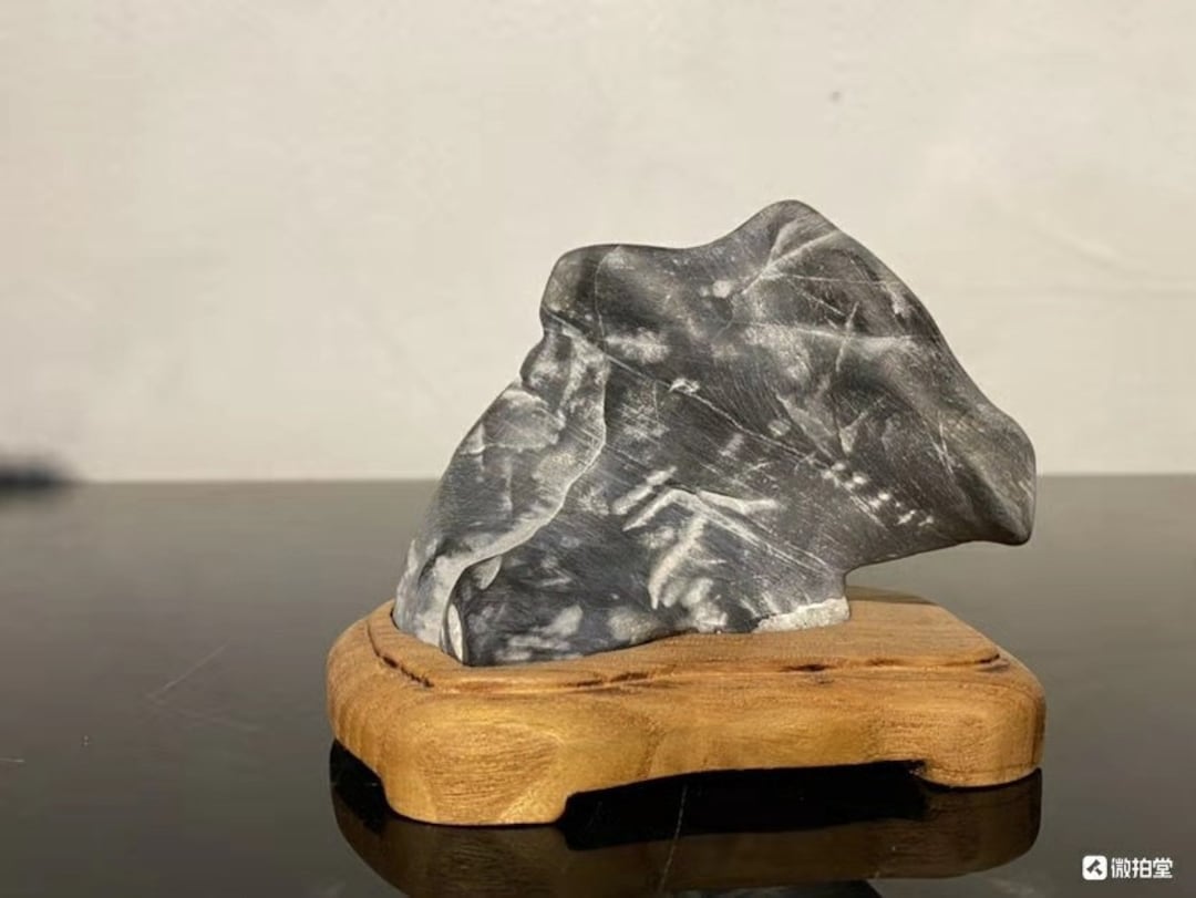 China Natural Stone Mountain Stones Bonsai Suiseki Lingbi Stone 0615 - Etsy