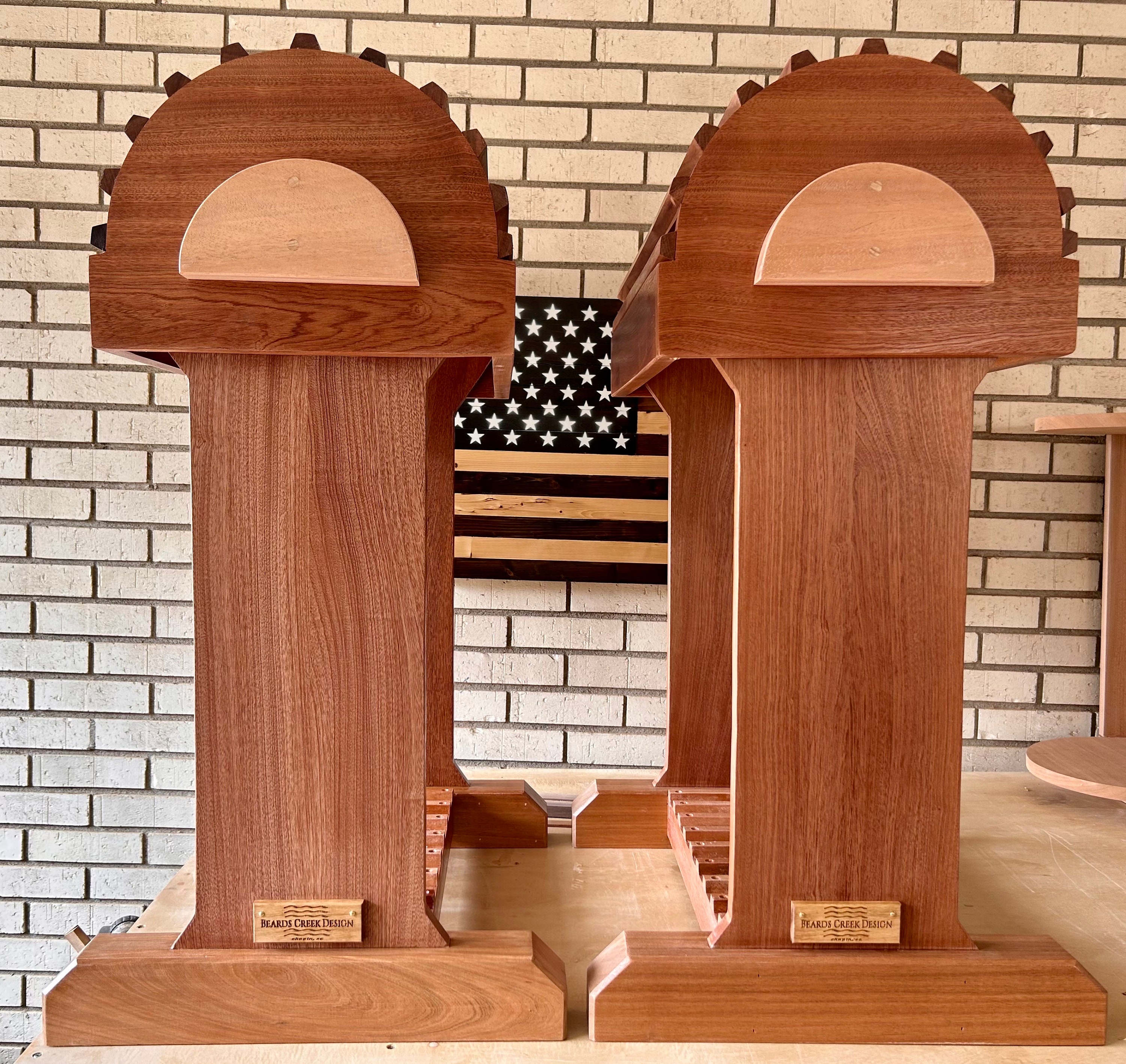 Hardwood Saddle Stand - Etsy