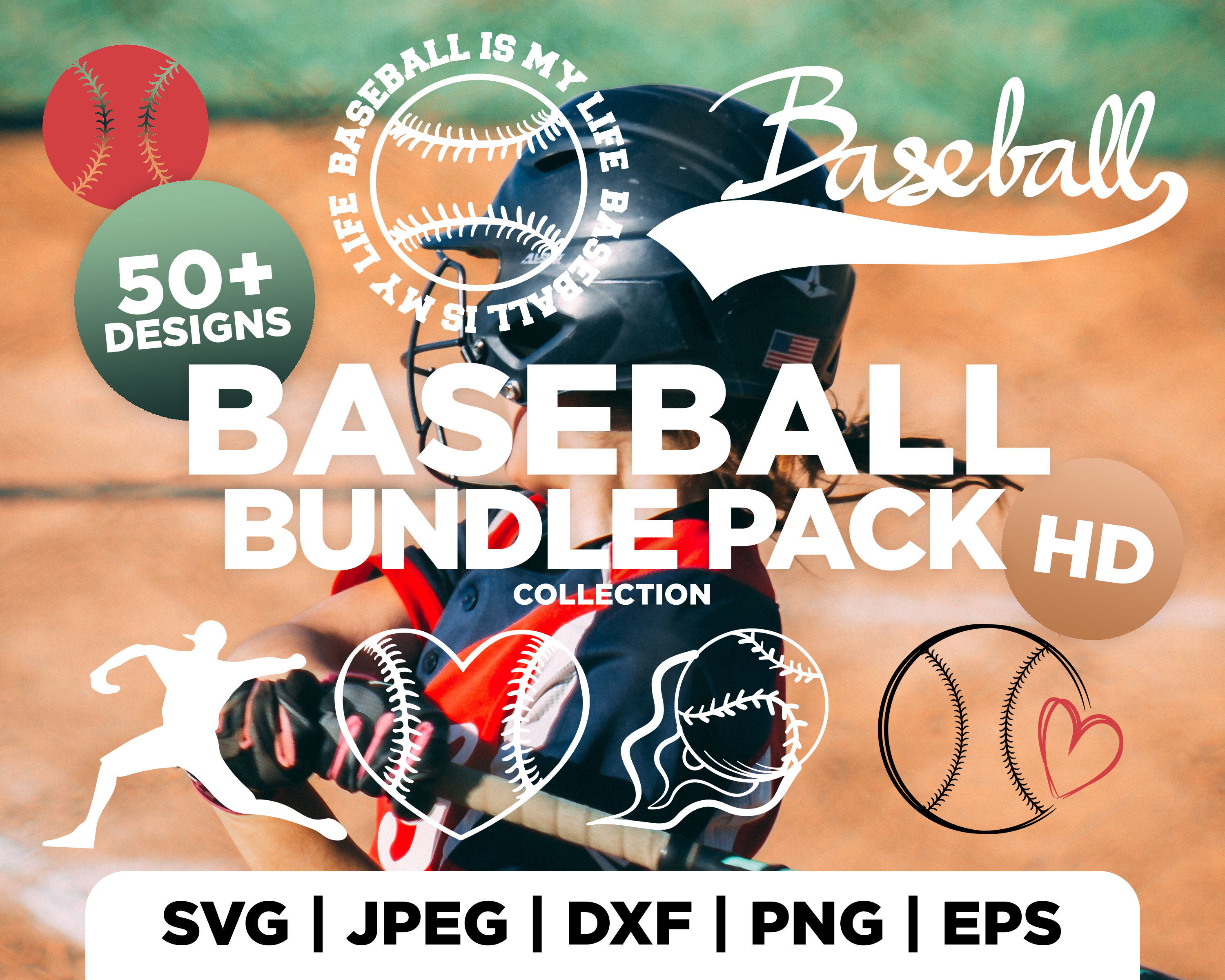 Baseball SVG Bundle Baseball SVG Files Ball Svg Svg - Etsy