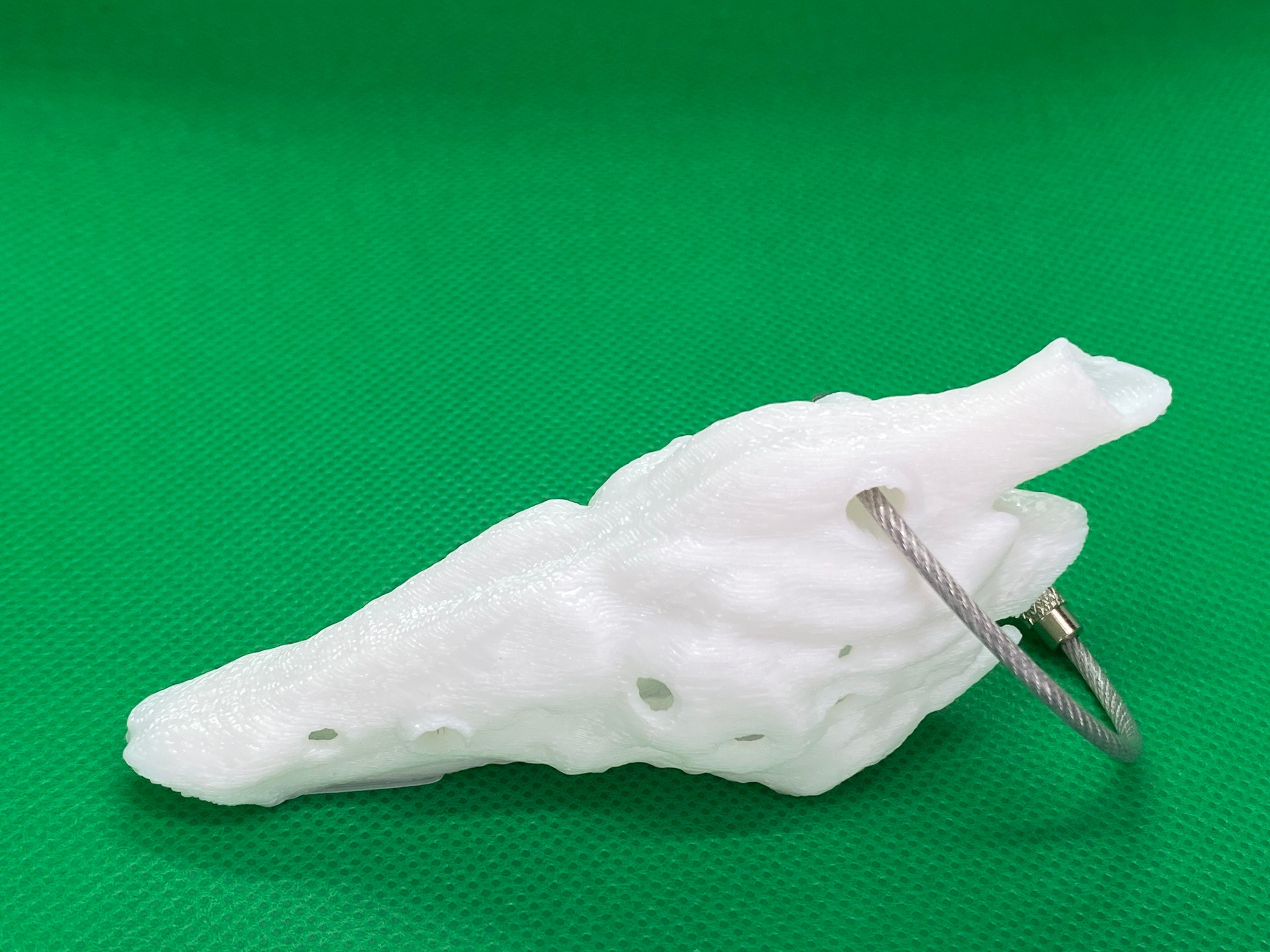 Jurassic Park Velociraptor Chamber Keychain | Etsy