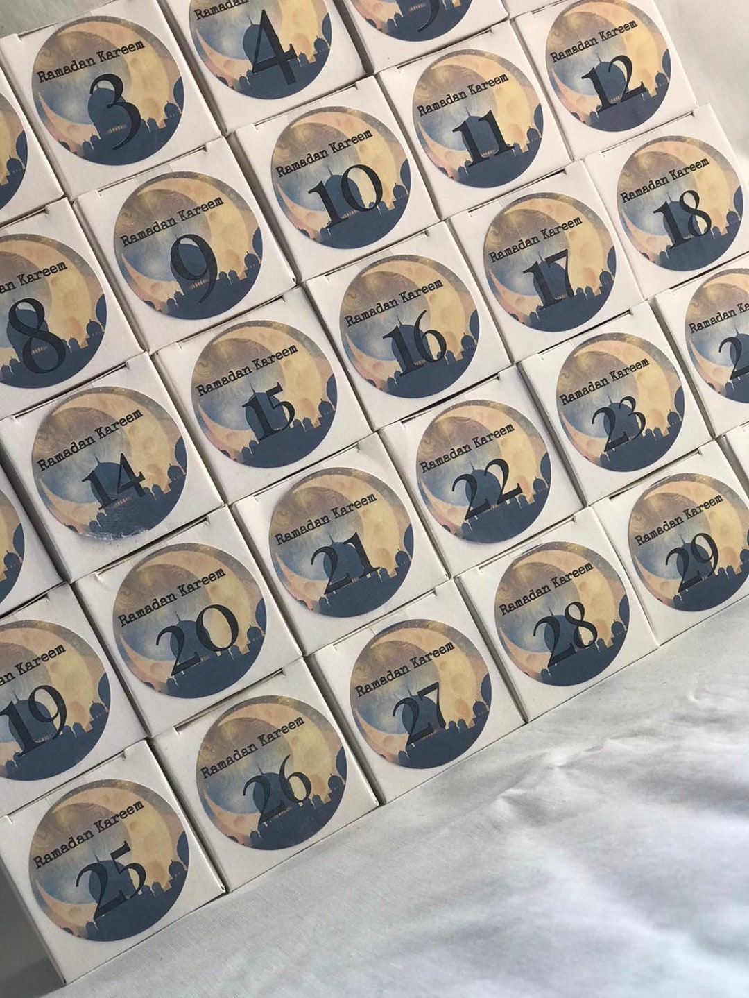 Ramadan Advent Sweet Calander/ Gift - Etsy