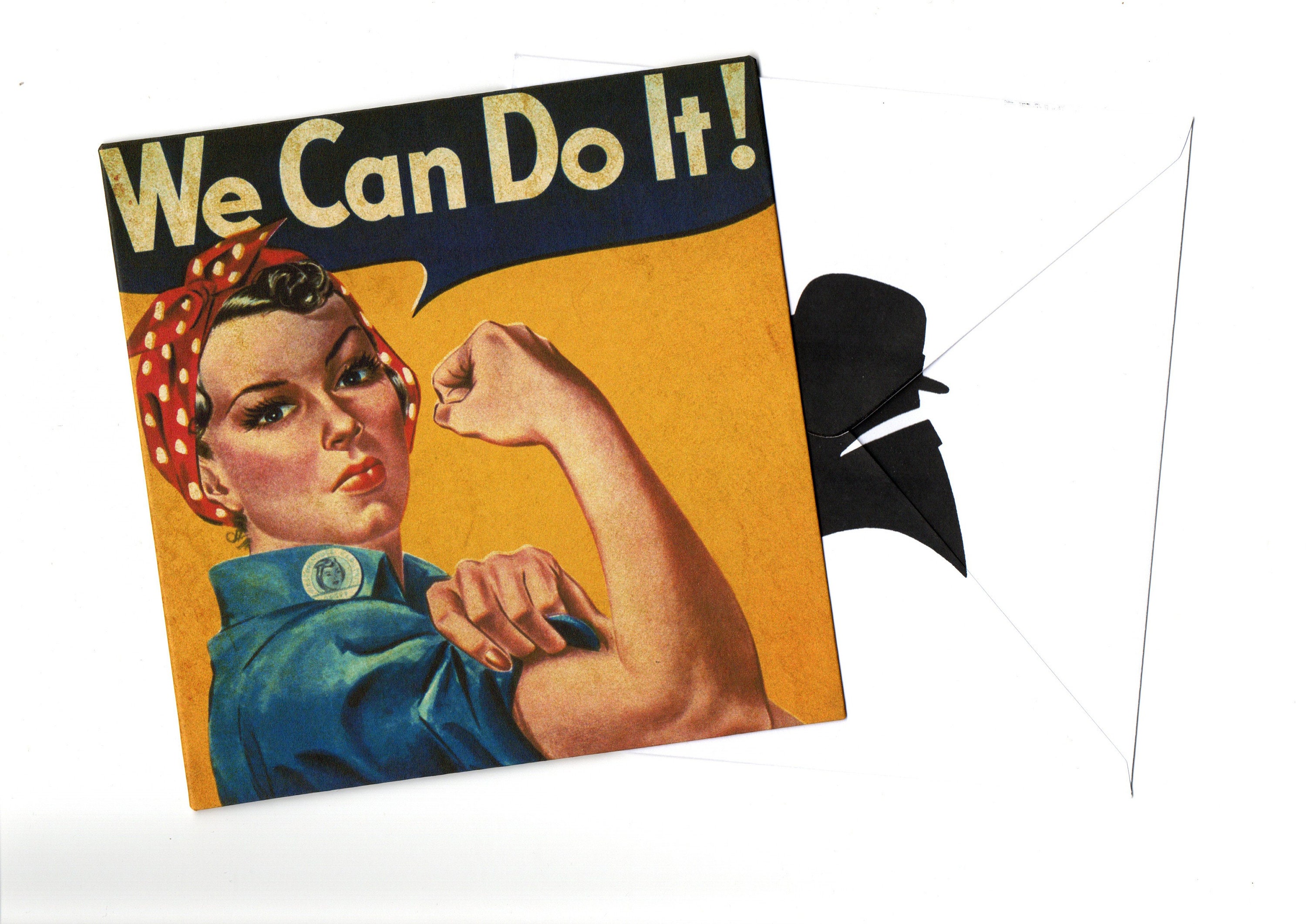 We Can Do It Poster Blank