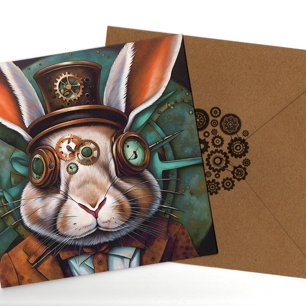 Steampunk Rabbit - Etsy
