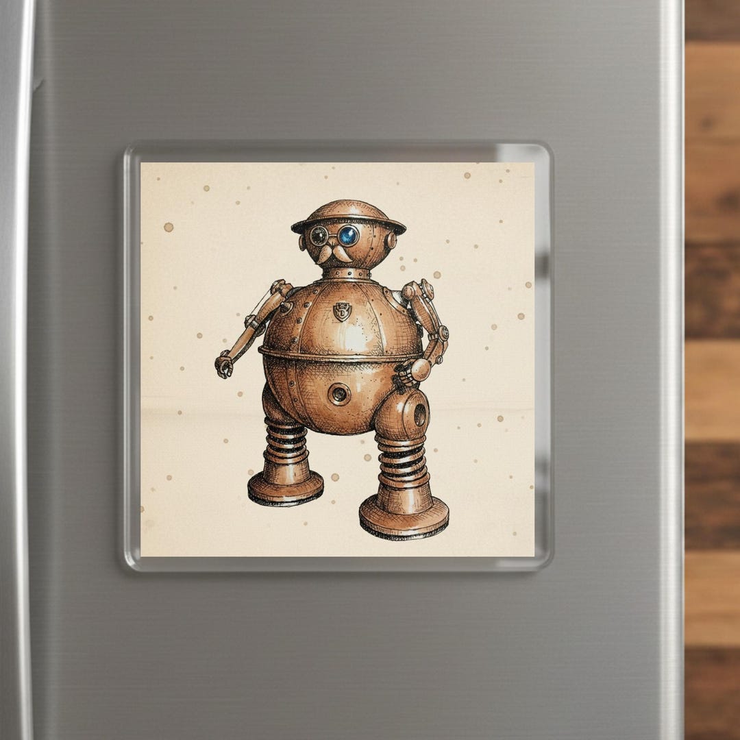 Tik Tok 6x6cm Fridge Magnet/frame - Etsy