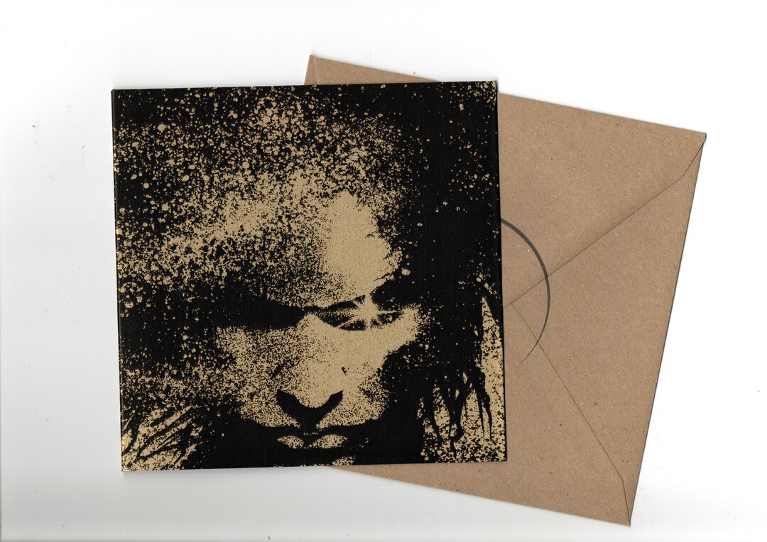 The Sandman New Black and Gold Version Handmade Greeting Card and ...