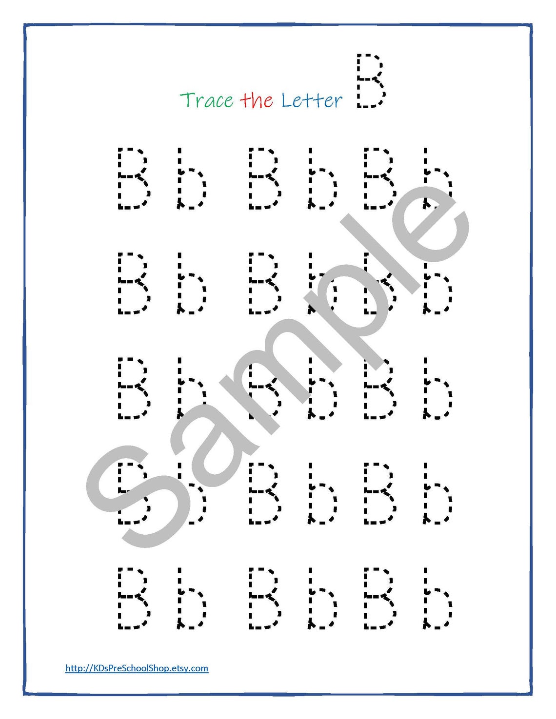 All About Letters A-Z Toddler Preschool Home School Printable - Etsy