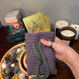Crochet Tarot Pouch Pattern! (PDF) - Etsy