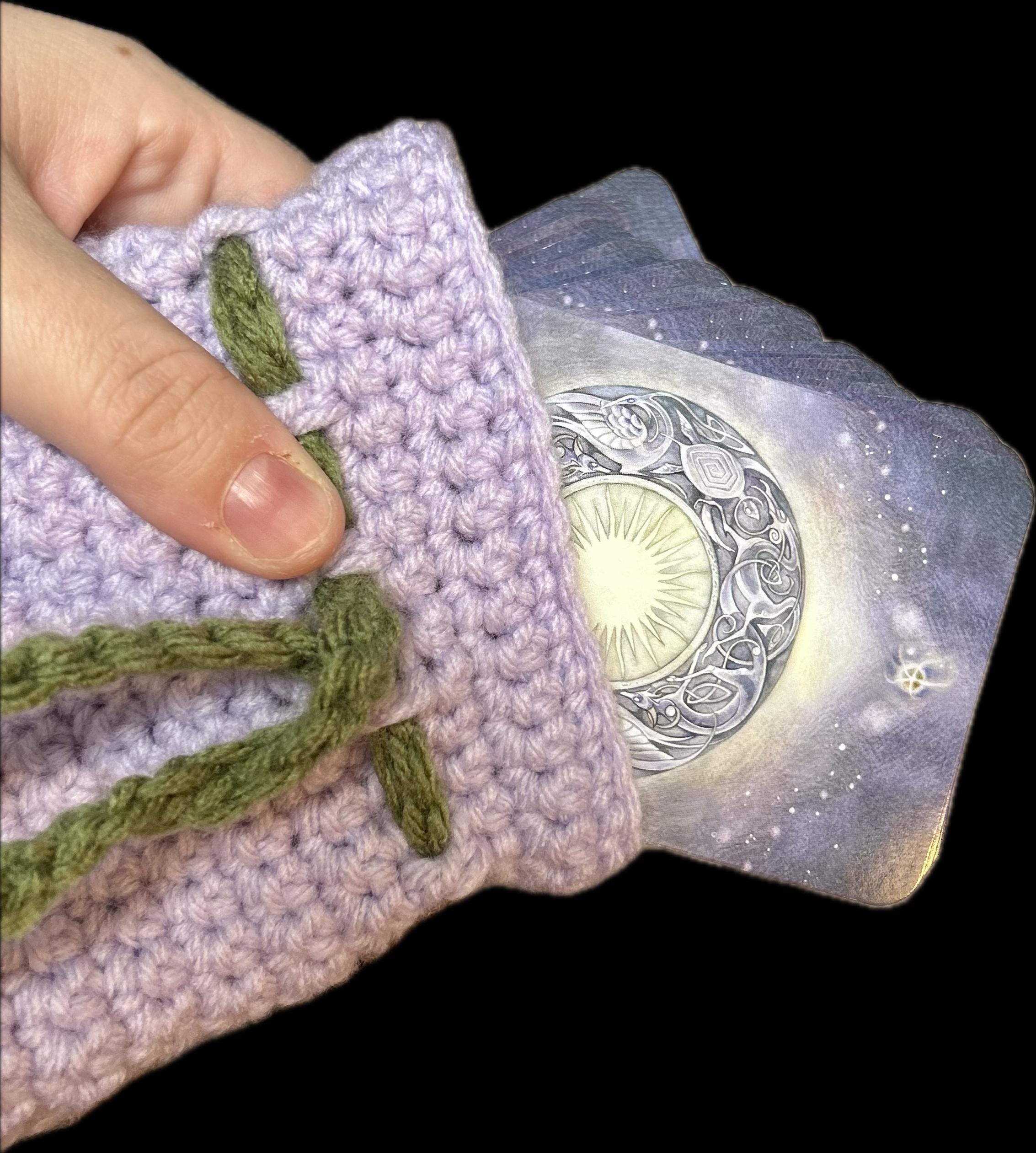Crochet Tarot Pouch Pattern! (PDF) - Etsy