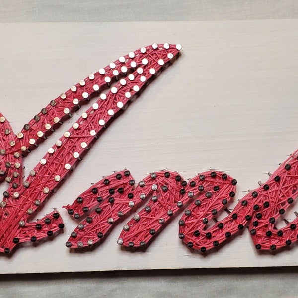Name String Art - Etsy