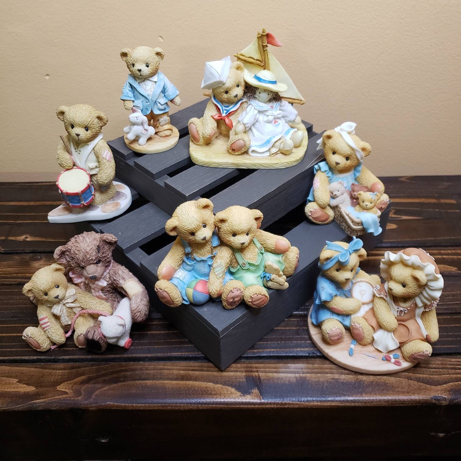 Cherished Teddies by Enesco Collectible Figurines Toy and Friend Themed ...