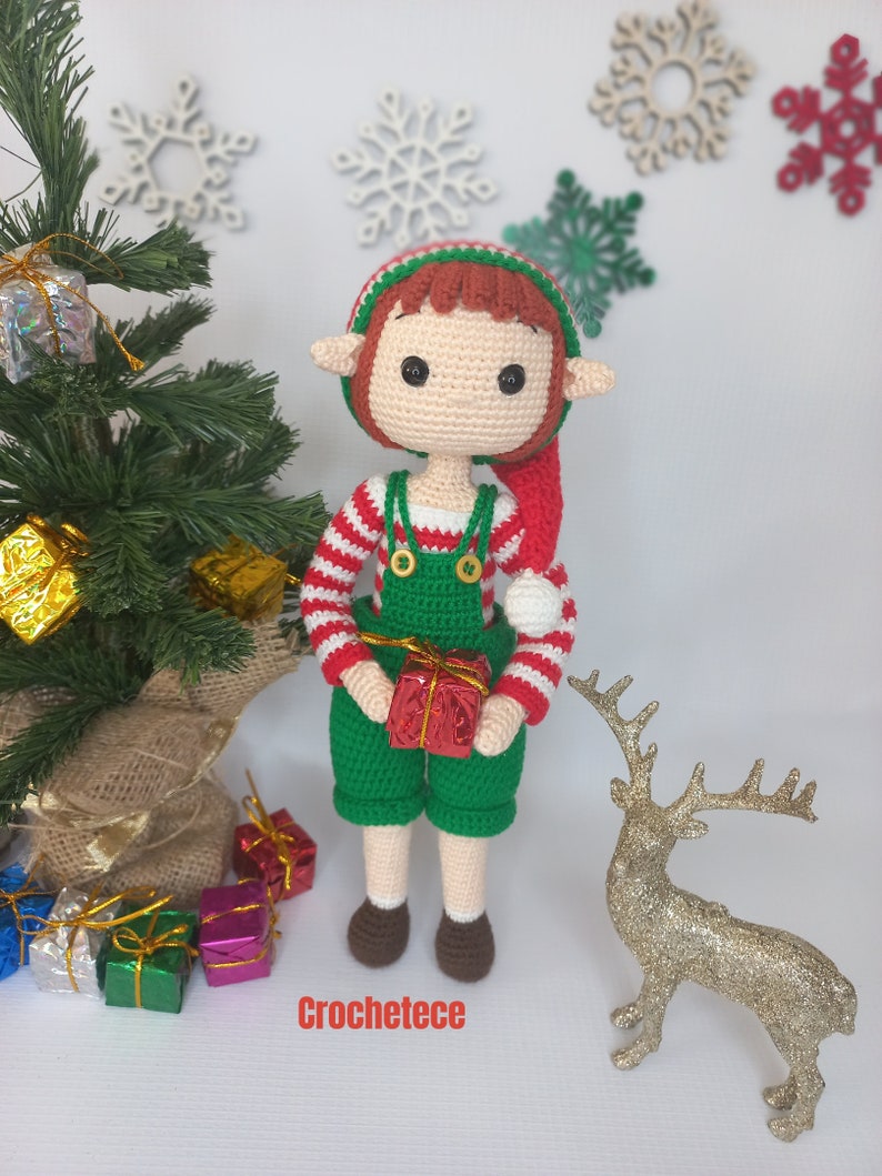 Crochet Pattern Doll Amigurumi Doll Crochet Elves / Elf and - Etsy