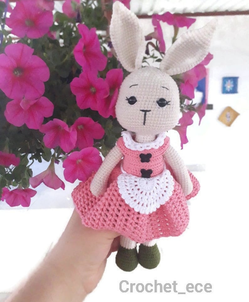 Bunny Crochet Pattern Nancy Pattern Pdf / Rabbit Pattern / | Etsy