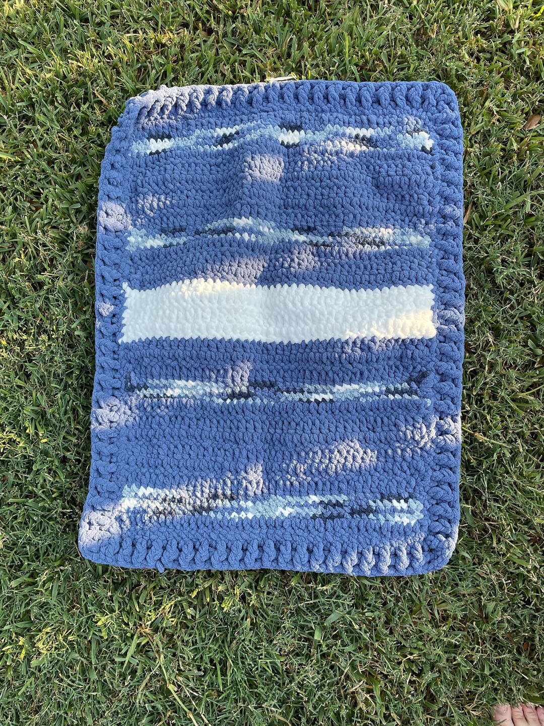 Crochet Baby Blanket Baby Throw Stroller Blanket Handmade - Etsy