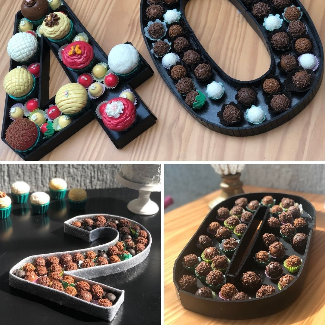 Number 0 to 9 Numbers Boxes for Table Decoration - Etsy