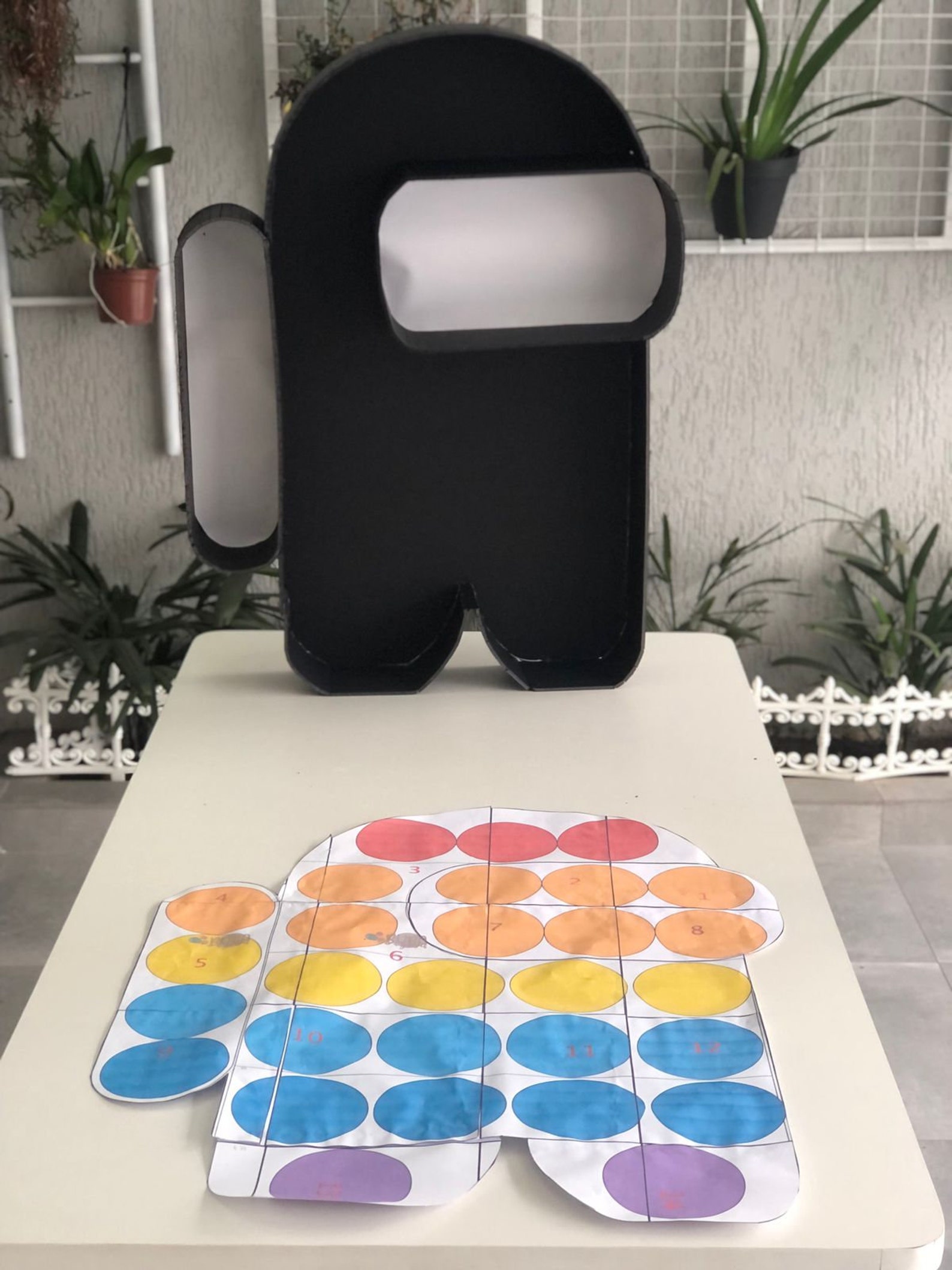 AMONG US - Pop It - Balloon Mosaic Template - Imposter Party - Etsy