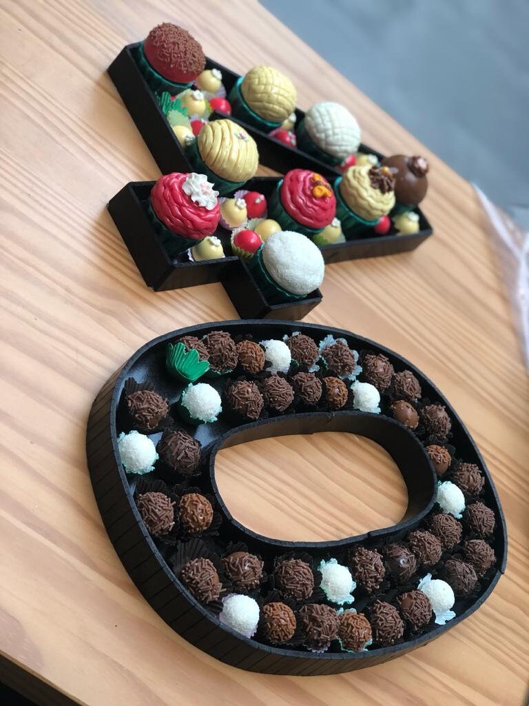 Number 0 to 9 Numbers Boxes for Table Decoration - Etsy