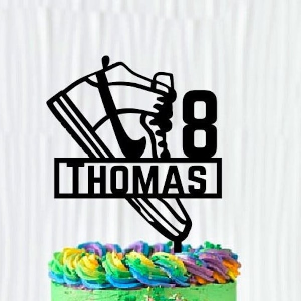 Nike Birthday Party Cake Topper - Etsy