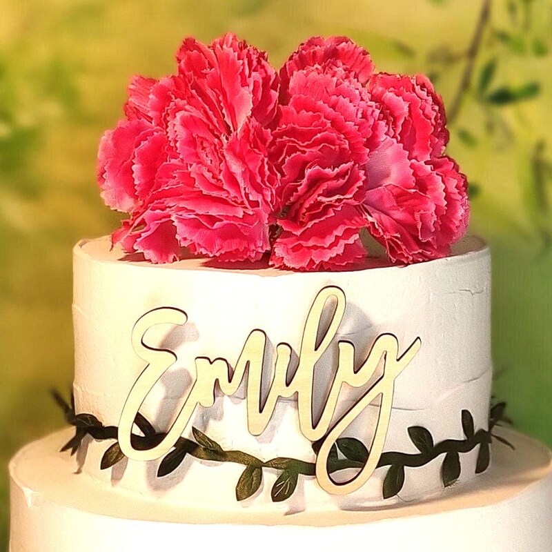 Name Cake Topper - Etsy