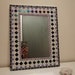Handmade Rectangular Mosaic Mirror, Purple Pink Glass Tiles - Etsy