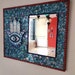 Mosaic Mirror Hamsa Mosaic Mirror Evil Eye Mosaic Mirror - Etsy