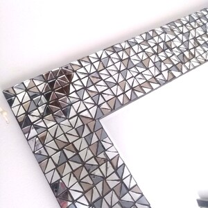 Rectangle Mosaic Mirror-mosaic Mirror Wall Decoration-hand Made-mosaic ...