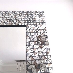 Rectangle Mosaic Mirror-mosaic Mirror Wall Decoration-hand Made-mosaic ...