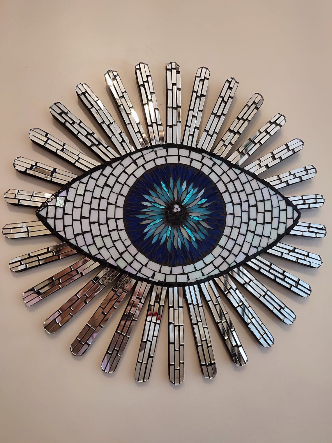 Evil Eye Mosaic Wall Decor Wall Decor Personalized Gift - Etsy