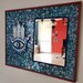 Mosaic Mirror Hamsa Mosaic Mirror Evil Eye Mosaic Mirror - Etsy