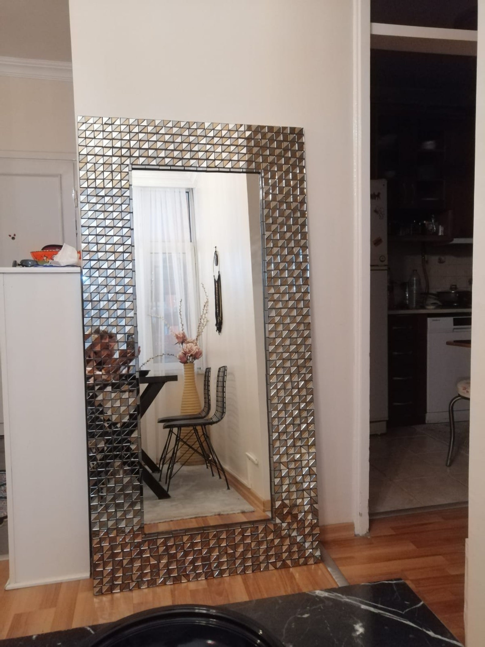 Height Mirror, Mosaic Height Mirror, Large Mosaic Mirror,mosaic Wall ...