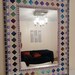 Rectangular Mosaic Mirror Pink Mosaic Mirror Purple Mosaic - Etsy