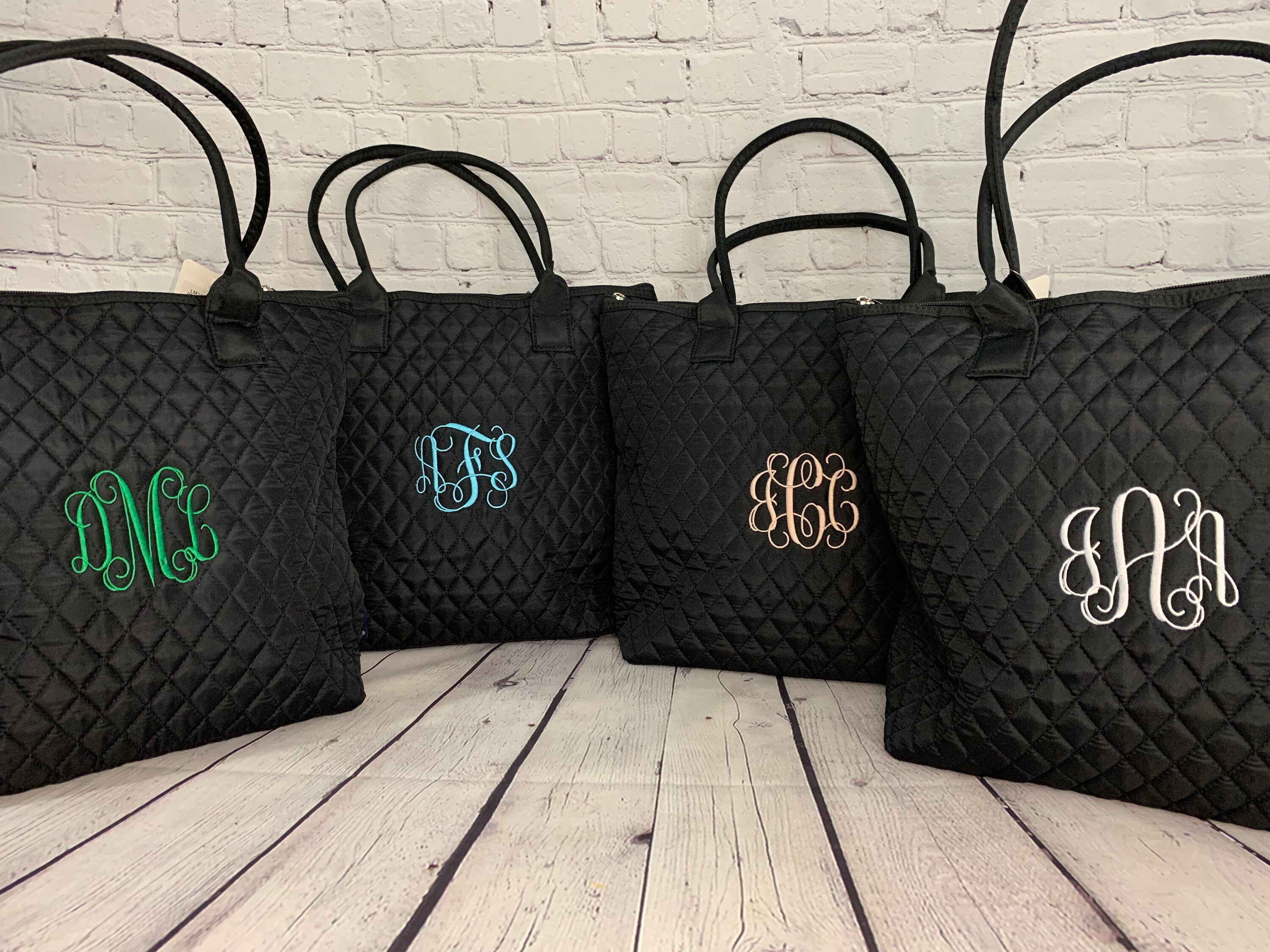 Monogram Purse Black Shoulder Purse Personalized Purse - Etsy