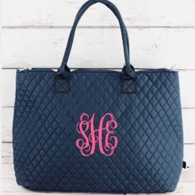 Monogrammed Bag - Etsy
