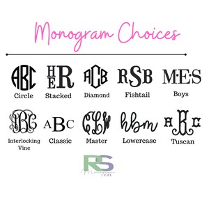 Monogrammed Sweatshirt, Monogram Crew Neck Pullover, Neckline Name ...